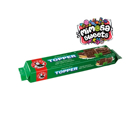Bakers Toppers Choc Mint 125gx12 - MIMOSA SWEETS