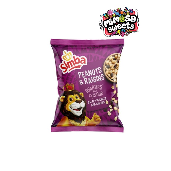 Simba Peanuts & Raisins 50gx36 - MIMOSA SWEETS
