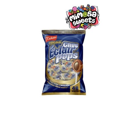 Richester Choc Eclair Pops Lollipops 48's - MIMOSA SWEETS