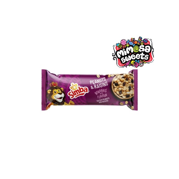 Simba Peanuts & Raisins 60gx24 - MIMOSA SWEETS