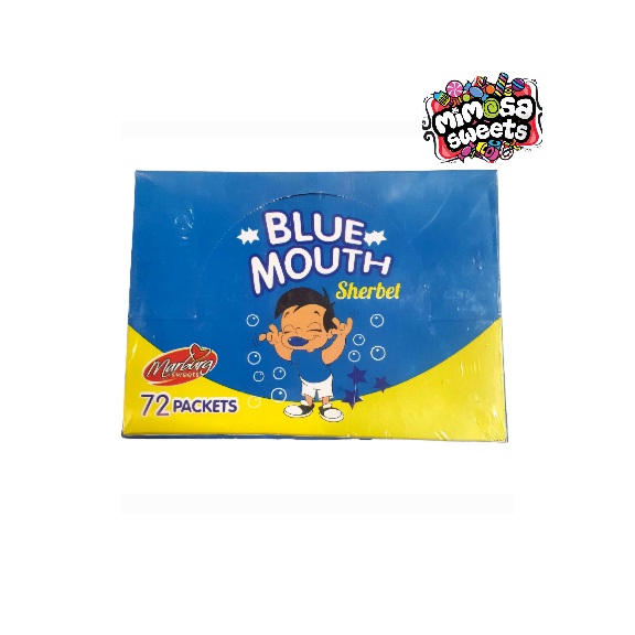 Marburg Sweets Blue Mouth Sherbet 72's - MIMOSA SWEETS