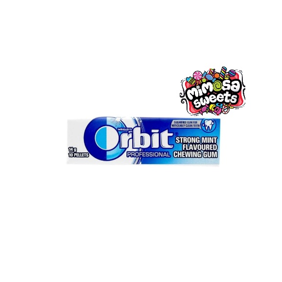Wrigleys Orbit Professional Strong Mint 30's - MIMOSA SWEETS