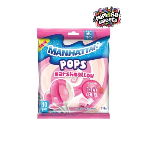 Manhattan Pops Marshmallow 10's - MIMOSA SWEETS