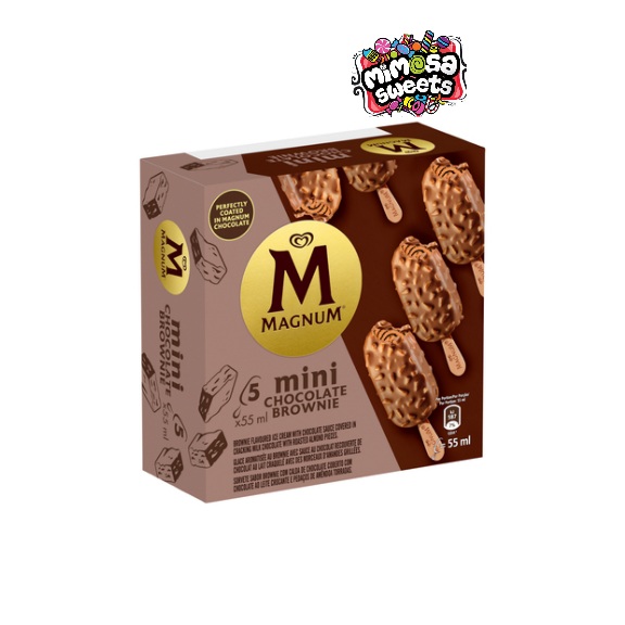 Ola Magnum Mini Chocolate Brownie 5's (Instore Only) - MIMOSA SWEETS