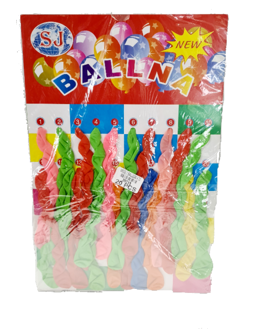 Wiggly Balloons 20's - MIMOSA SWEETS