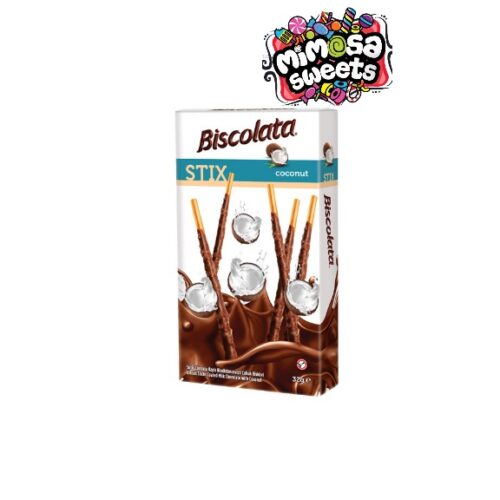 Solen Biscolata Stix Coconut 32g - MIMOSA SWEETS