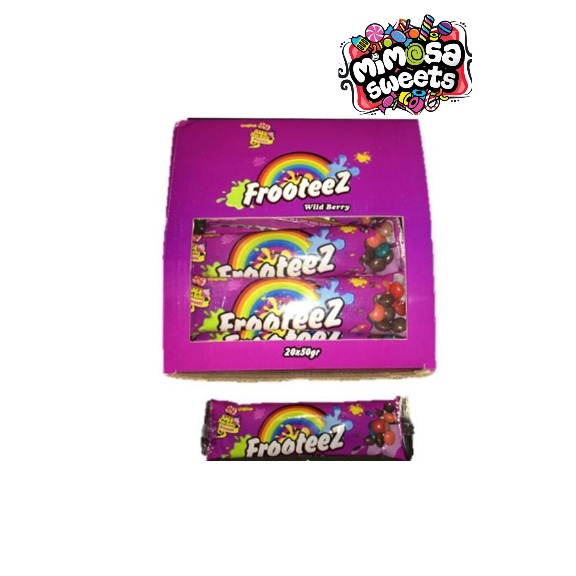 Ama Bom Frooteez Wild Berry 50gx20 - MIMOSA SWEETS
