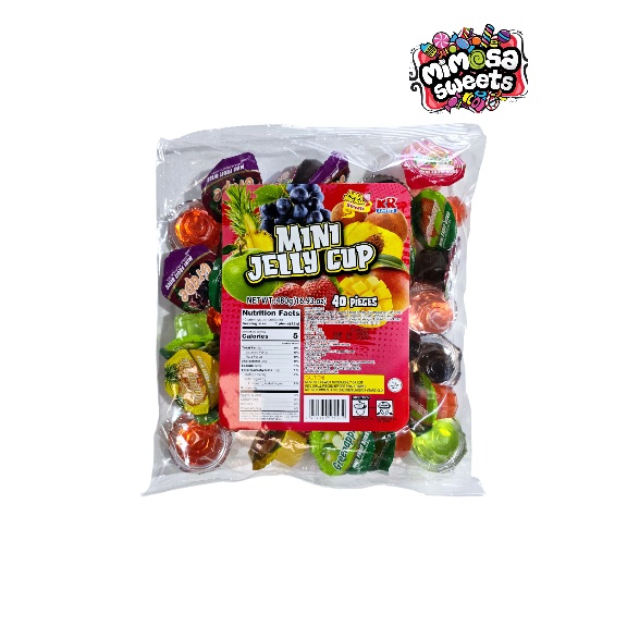 Ama Bom Mini Jelly Cup 40's - MIMOSA SWEETS
