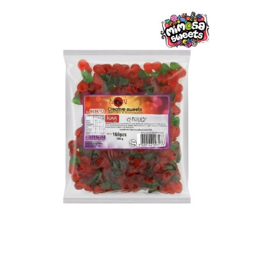 King Candy Gummy Cherry 1kg - MIMOSA SWEETS