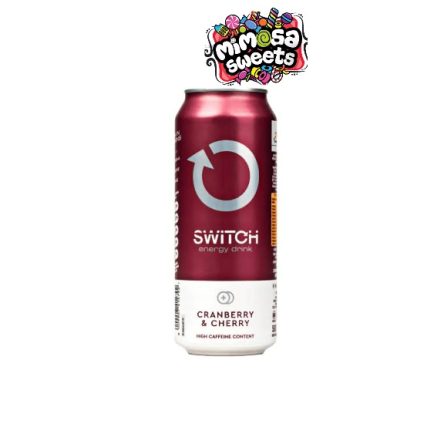 Switch Energy Drink Cranberry Cherry 500mlx24 - MIMOSA SWEETS