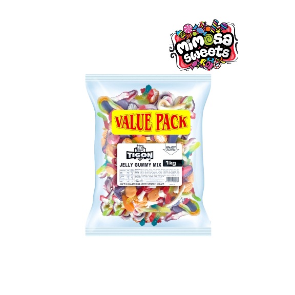 Tigon Jellies Jelly Gummy Mix 1kg - MIMOSA SWEETS