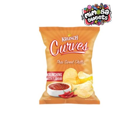 Krunch Curves Thai Sweet Chilli 125g - MIMOSA SWEETS