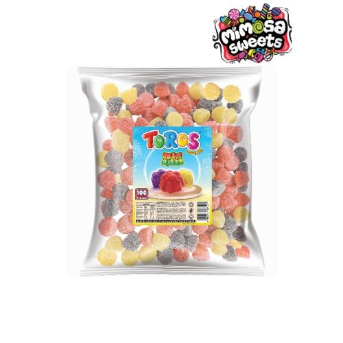 Toros Gummy Fruit Jubes Packet 100's - MIMOSA SWEETS