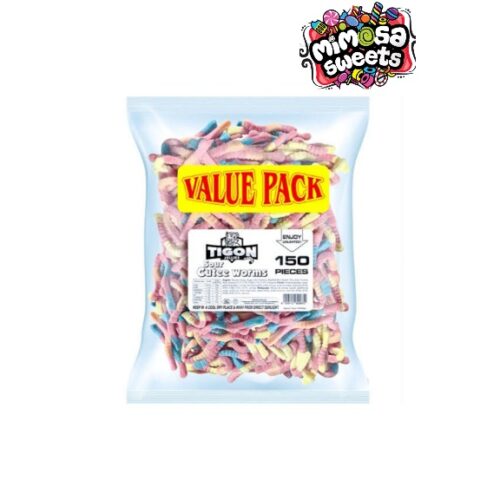 Tigon Jellies Sour Worms 1kg - MIMOSA SWEETS