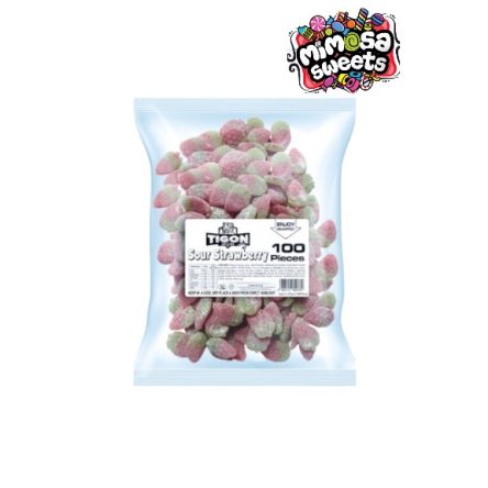 Tigon Jellies Sour Strawberry 500g - MIMOSA SWEETS