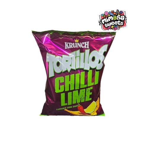 Krunch Tortillos Chilli Lime 145g - MIMOSA SWEETS