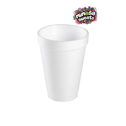 Foam Cups (Polystyrene) 350mlx500 (Instore Only) - MIMOSA SWEETS