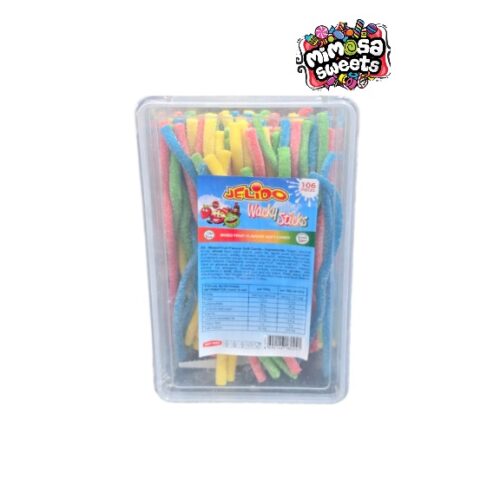 Jelido Sour Wacky Sticks Fruit 106's - MIMOSA SWEETS