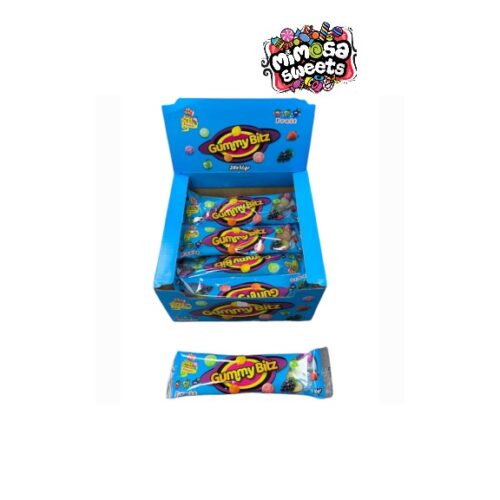Ama Bom Gummy Bitz Fruit 35gx20 - MIMOSA SWEETS