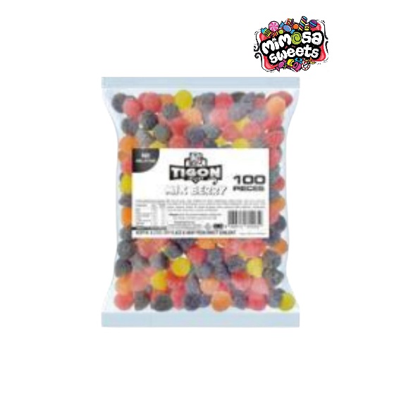 Tigon Jellies Mix Berry 800g - MIMOSA SWEETS