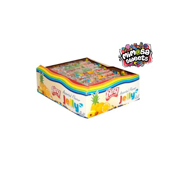 King Candy Jelly Roll Fruit 30's - MIMOSA SWEETS