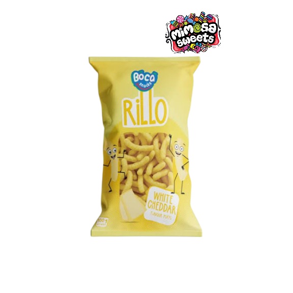 Boca Snacks Rillo White Cheddar 100g - MIMOSA SWEETS