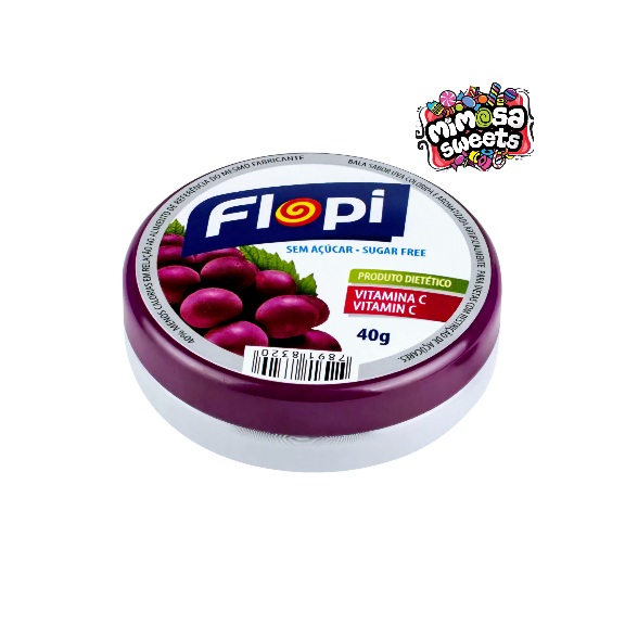 Florestal Flopi Sugar Free Grape 40g - MIMOSA SWEETS