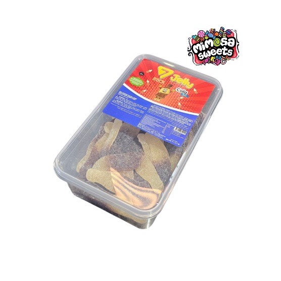 7 Stick Jelly Cola Bottles Big 900g - MIMOSA SWEETS
