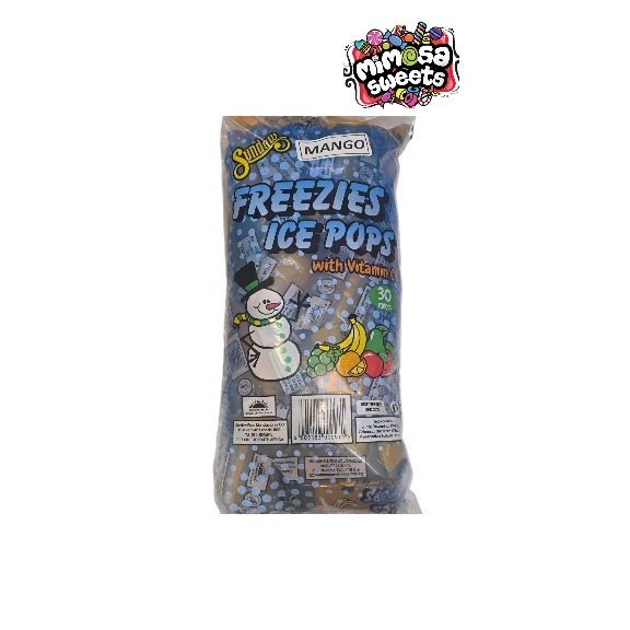 Sundew Freezies Ice Pops Mango 30's - MIMOSA SWEETS