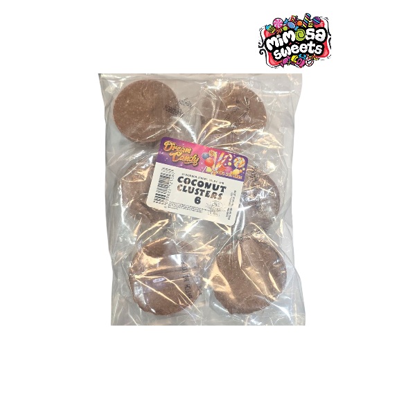 Dream Candy Coconut Clusters 6's - MIMOSA SWEETS