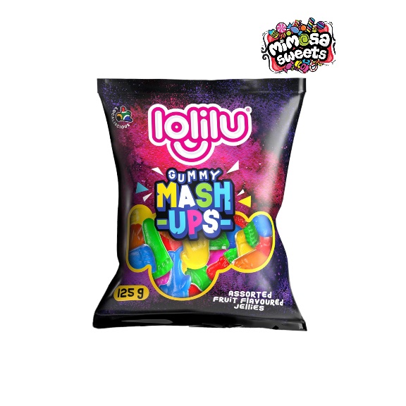 Lolilu Gummy Mash Ups 125g - MIMOSA SWEETS