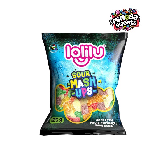 Lolilu Sour Mash Ups 125g - MIMOSA SWEETS