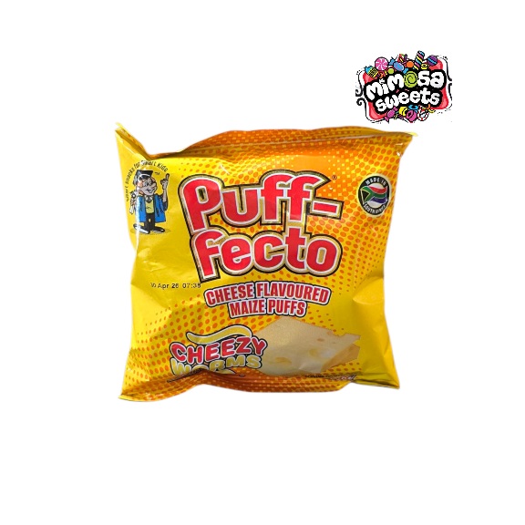 Suz Puff Fecto Cheese Puffs 16gx50 - MIMOSA SWEETS