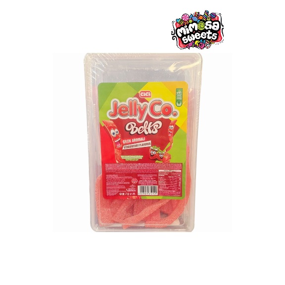 Cici Jelly Co Belts Strawberry 100's - MIMOSA SWEETS